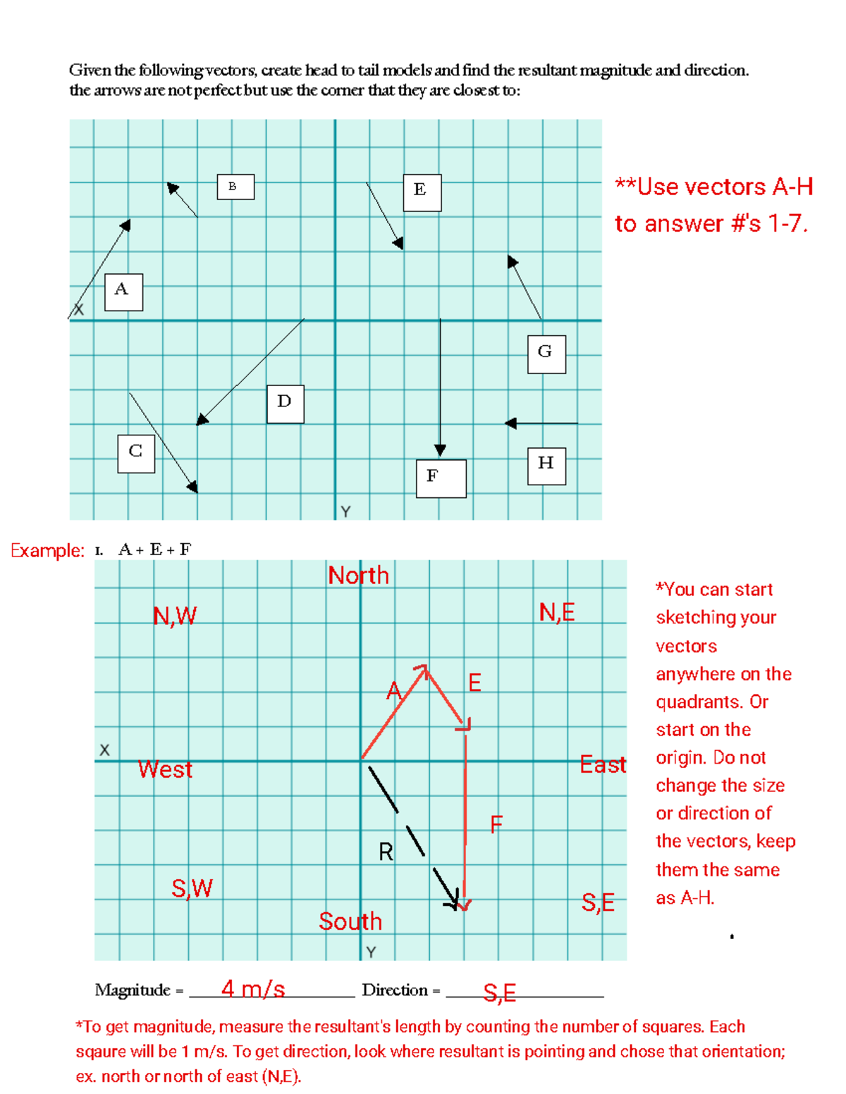 Kami Export- Learning Head to Tail Vector Addition - Given the ...