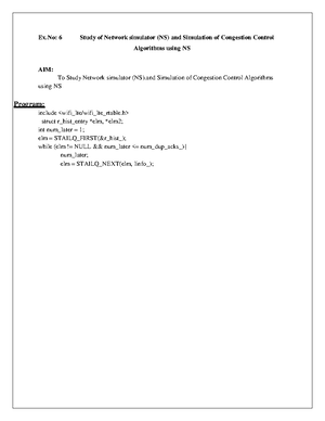 Big questions - Computer networks question bank - Department of ...