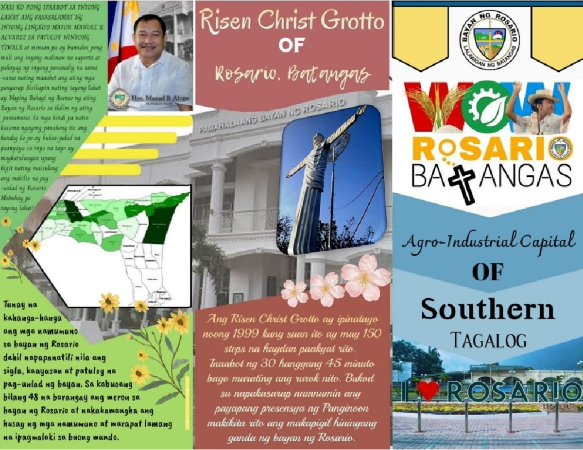 Brochure - shshshshshs - Filipino sa Piling Larangan - Studocu