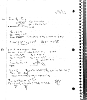 Dynamics homework 6 - ENGR 214 - Studocu