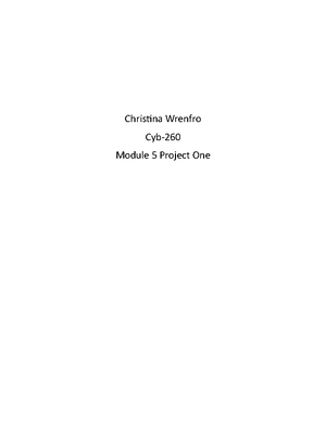 CYB 410 Project Two Milestone Two Data Destruction Template Christina ...