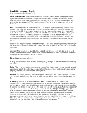Contracts Cheat Sheet - outline - CONTRACTS – CHEAT SHEET VOCABULARY ...