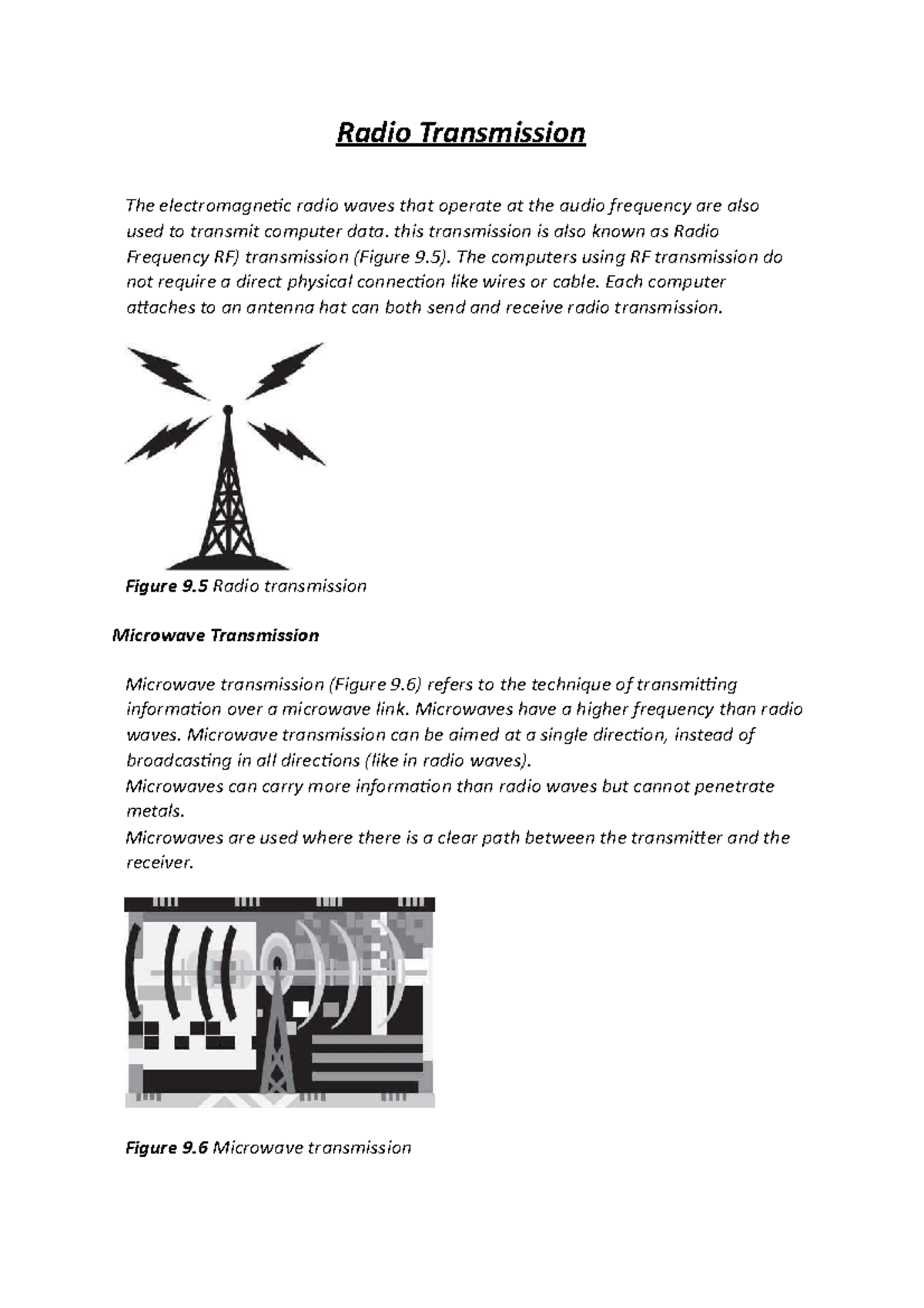 Radio Transmission - Lecture notes 3 - Radio Transmission The ...