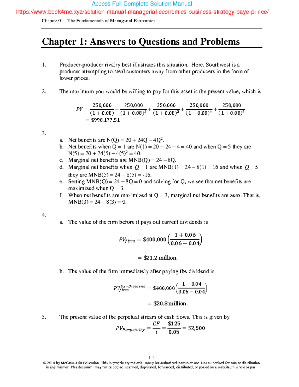 Chapter 1 MEBS - Lecture notes 1 - Micro economics - UOL - Studocu