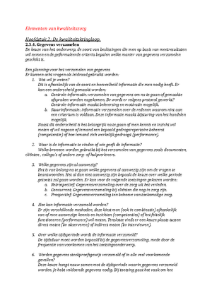 Anamnese op basis van gezondheidspatronen van Gordon - Initiële ...