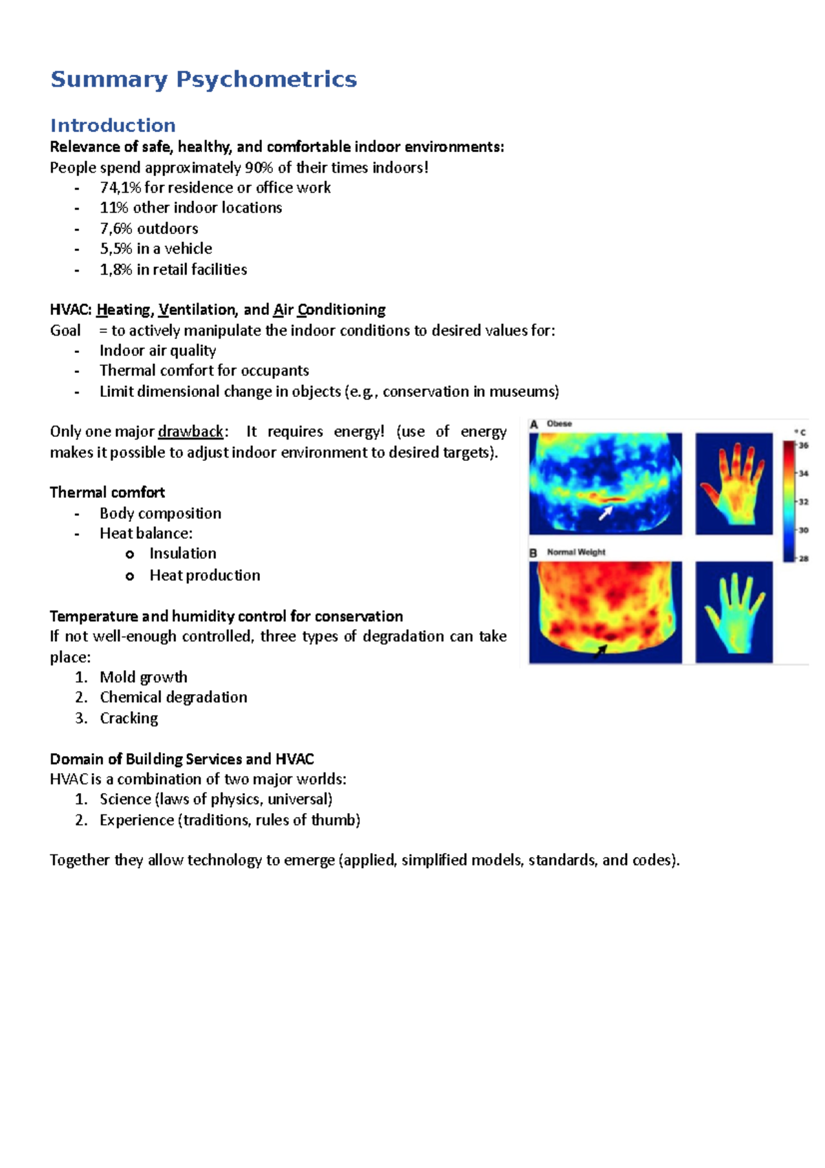 Summary Psychometrics lecture - Summary Psychometrics Introduction ...