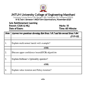 Ml lab - ml lab manual - R18 B. CSE (AIML) III & IV Year JNTU Hyderabad MACHINE LEARNING LAB B ...