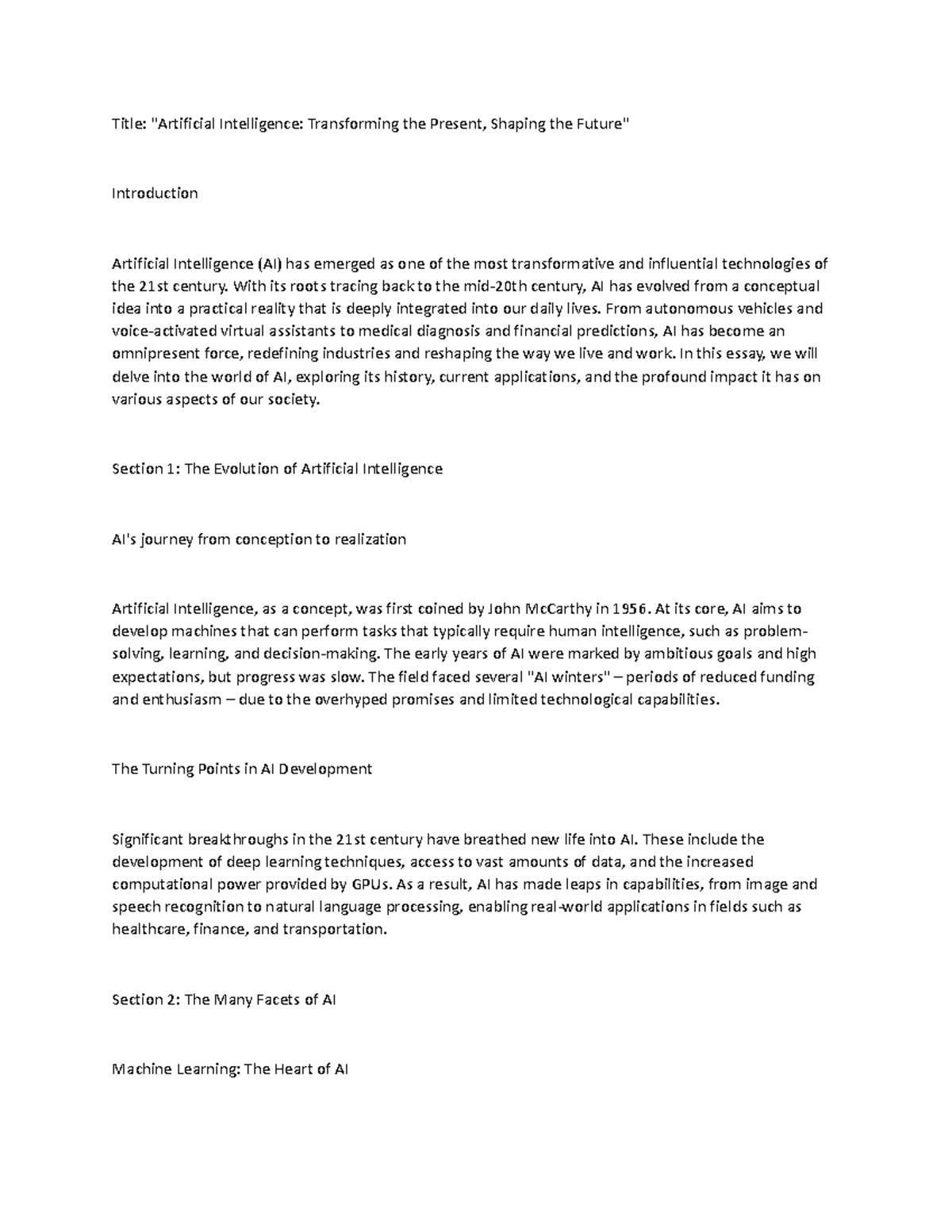 Ai - "The Ever-Expanding Frontiers of Cyber Technology: A Journey into ...