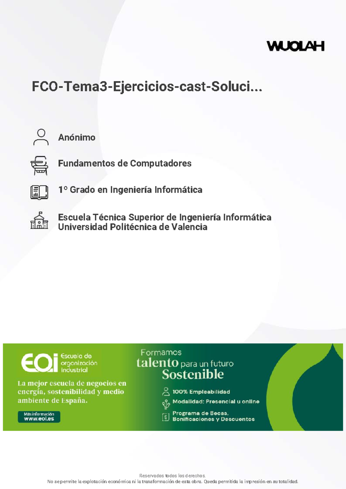 Wuolah free FCO Tema3 Ejercicios cast Soluciones 050918 - FCO-Tema3-Ejercicios-cast-Soluci ...