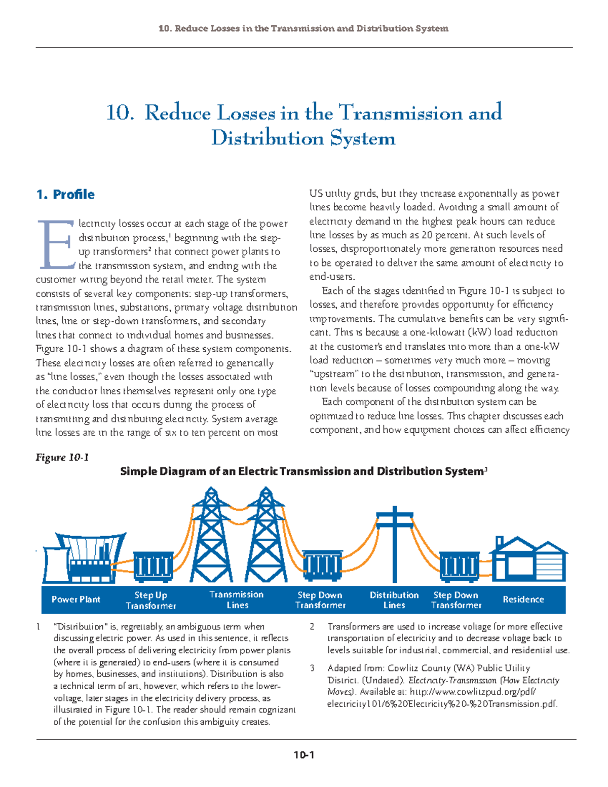Reduce Losses in the Transmission and Distribution System - Reduce ...