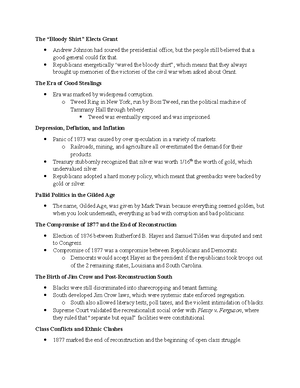 Ch. 24 Notes - The Iron Colt Becomes an Iron Horse Government invests ...