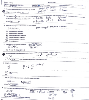 Quadratic functions - MAT 110 section 2 note~ · Jd Midpoint Formulas ...