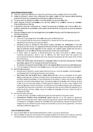 [Solved] Explain the case of Bennett v Football Association - Sports ...