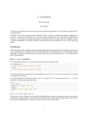 5. Strings and Regular Expressions in R - 5. Strings and regular expressions Sine Zambach 24/08 ...