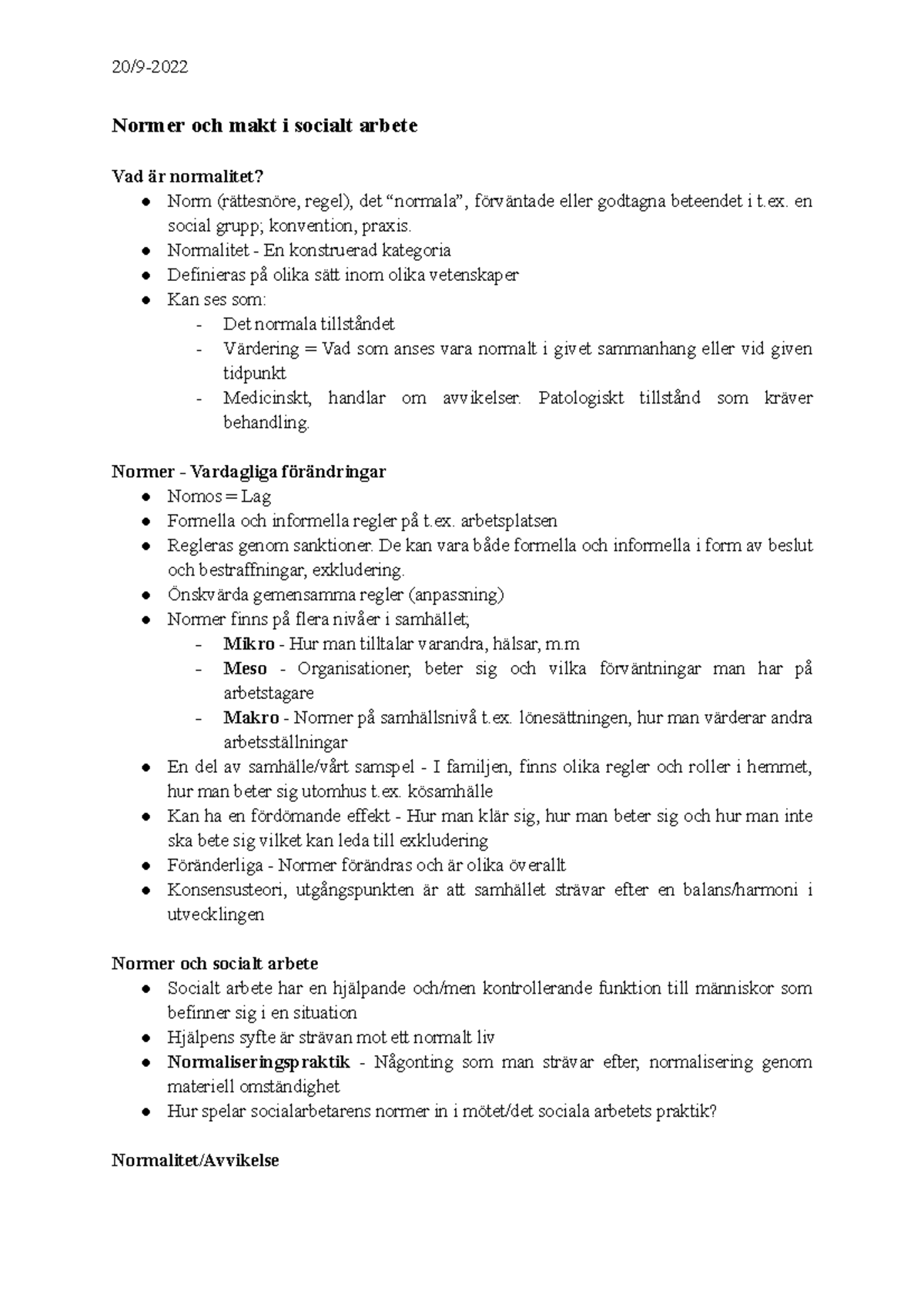 Normer och makt i socialt arbete - en social grupp; konvention, praxis ...