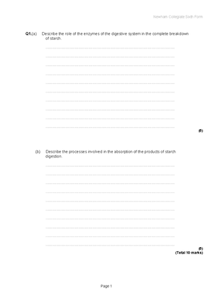 Organisation Checklist - Review B2 Organisation Can you...? 2 ...
