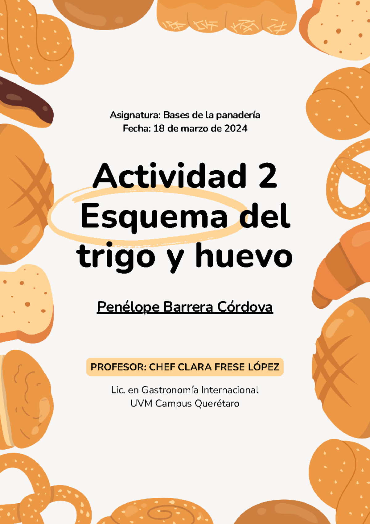 Actividad 2 Esquema del trigo y del huevo - Actividad 2 Esquema del ...