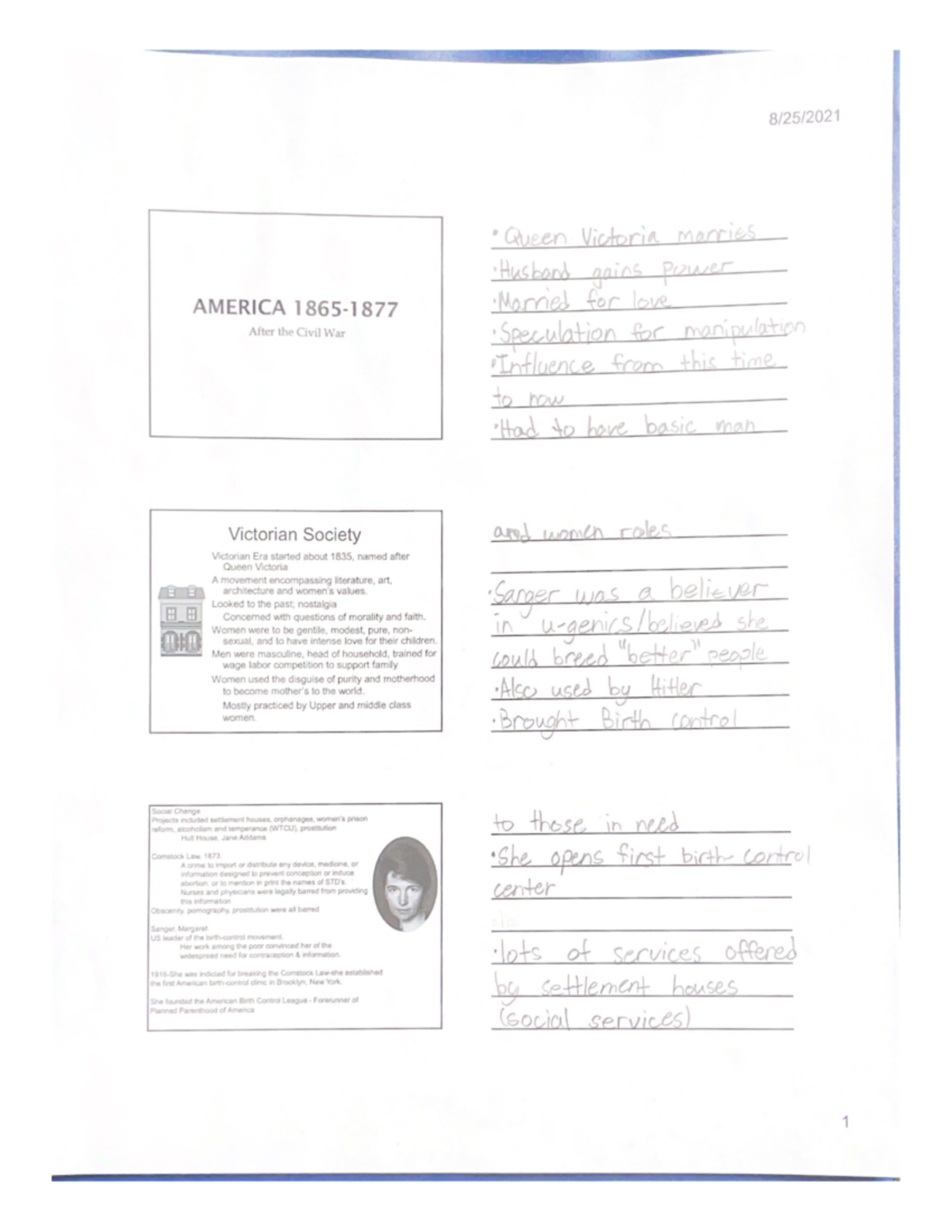 America After the Civil War Lecture - HIST 101 - Studocu