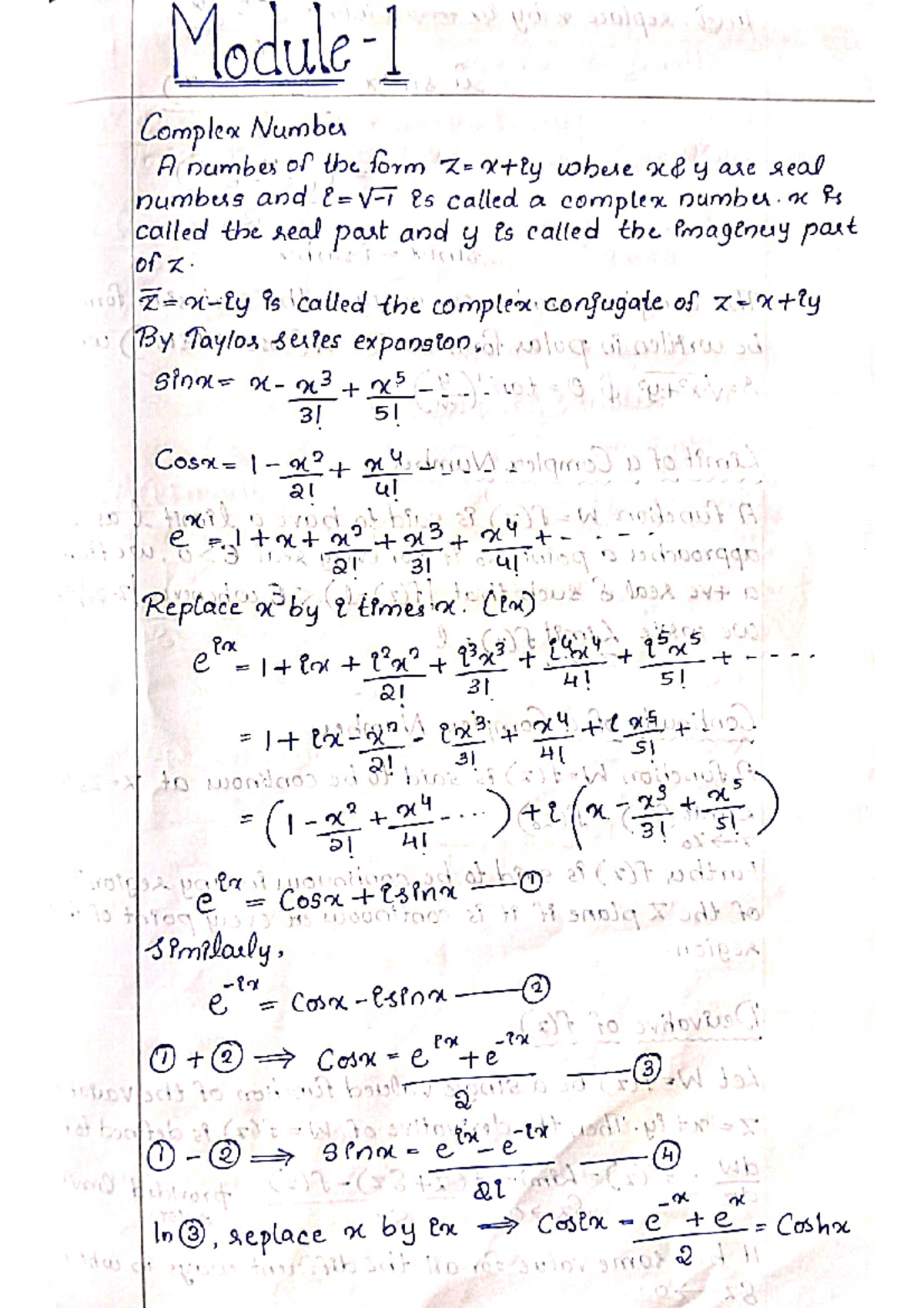 Maths Mod-1 - Hivjhggg - electronics and communication - Studocu