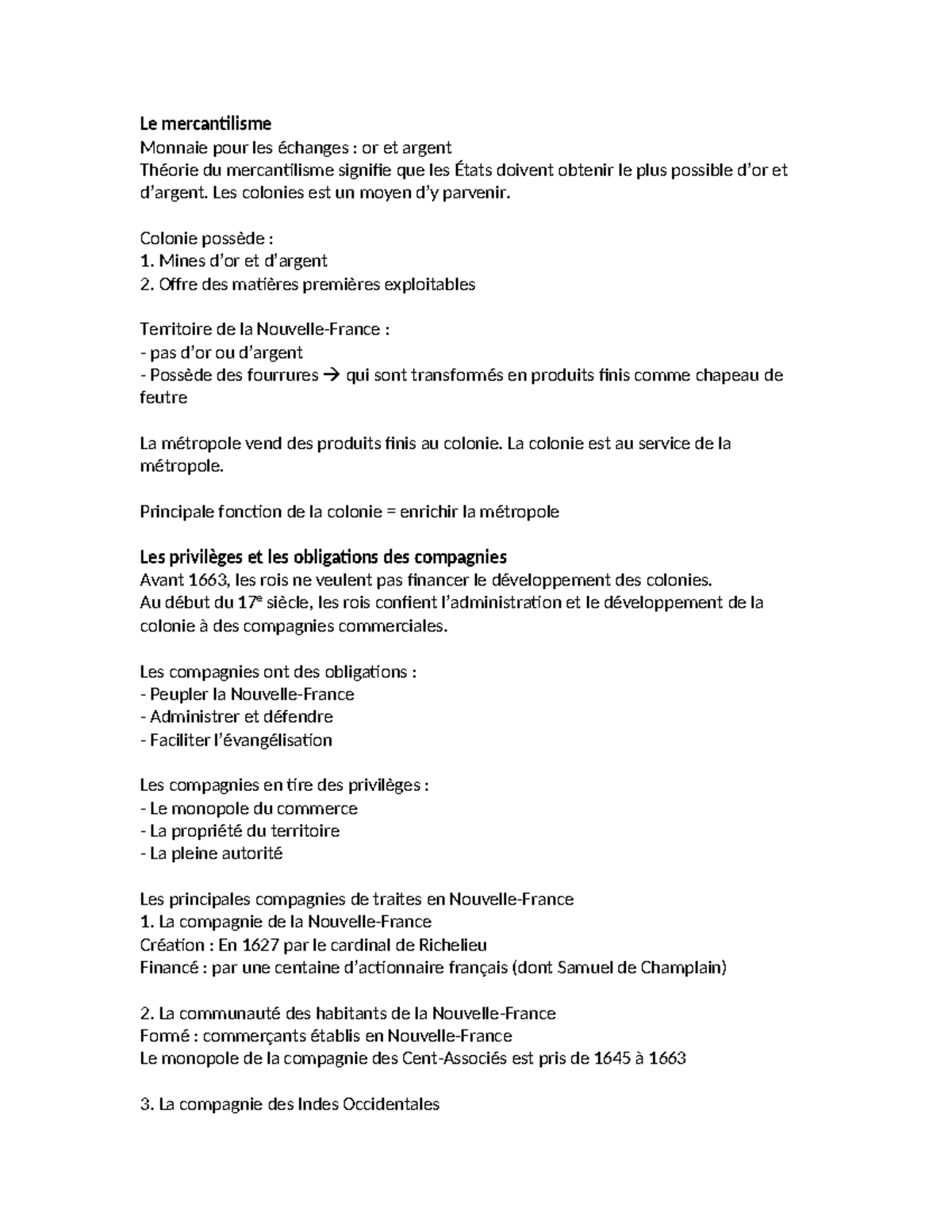 Chapitre 2 - Le mercantilisme Monnaie pour les échanges : or et argent ...