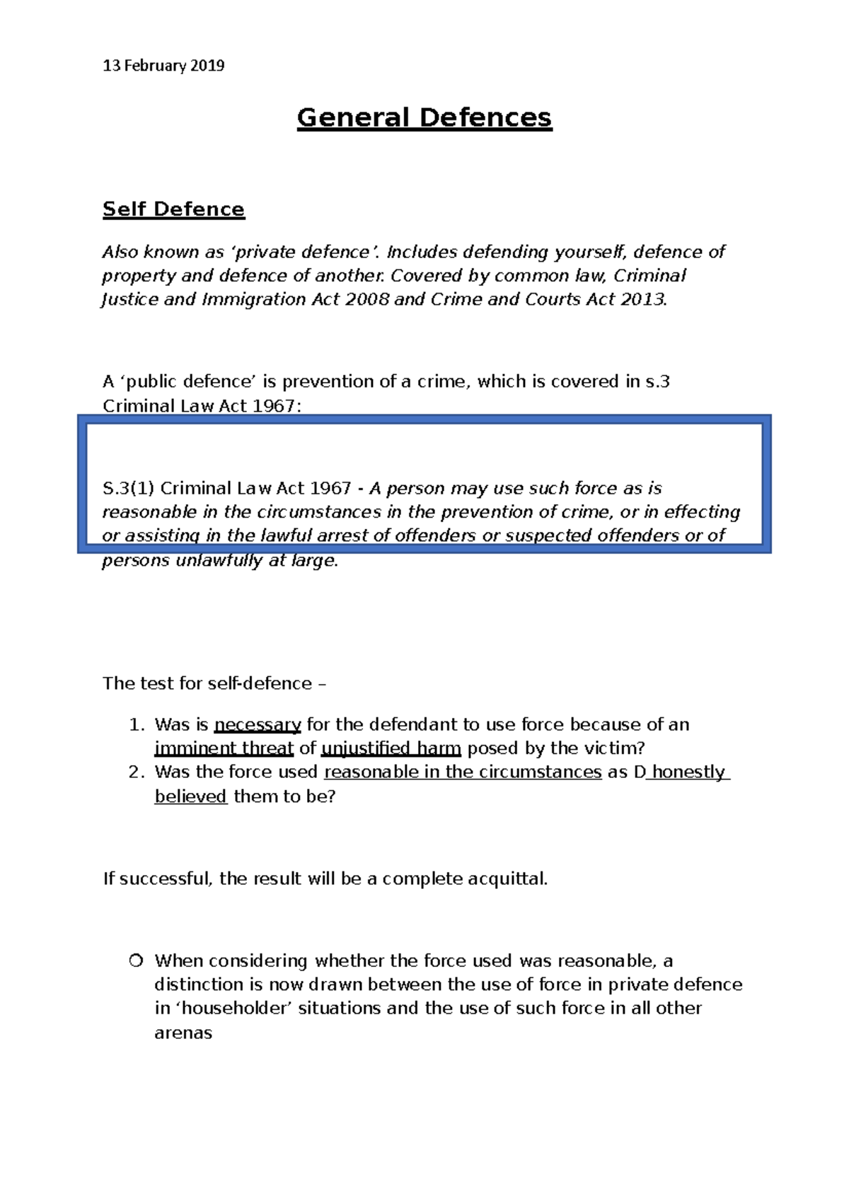 General Defences - Lydia Bleasedale - General Defences Self Defence ...