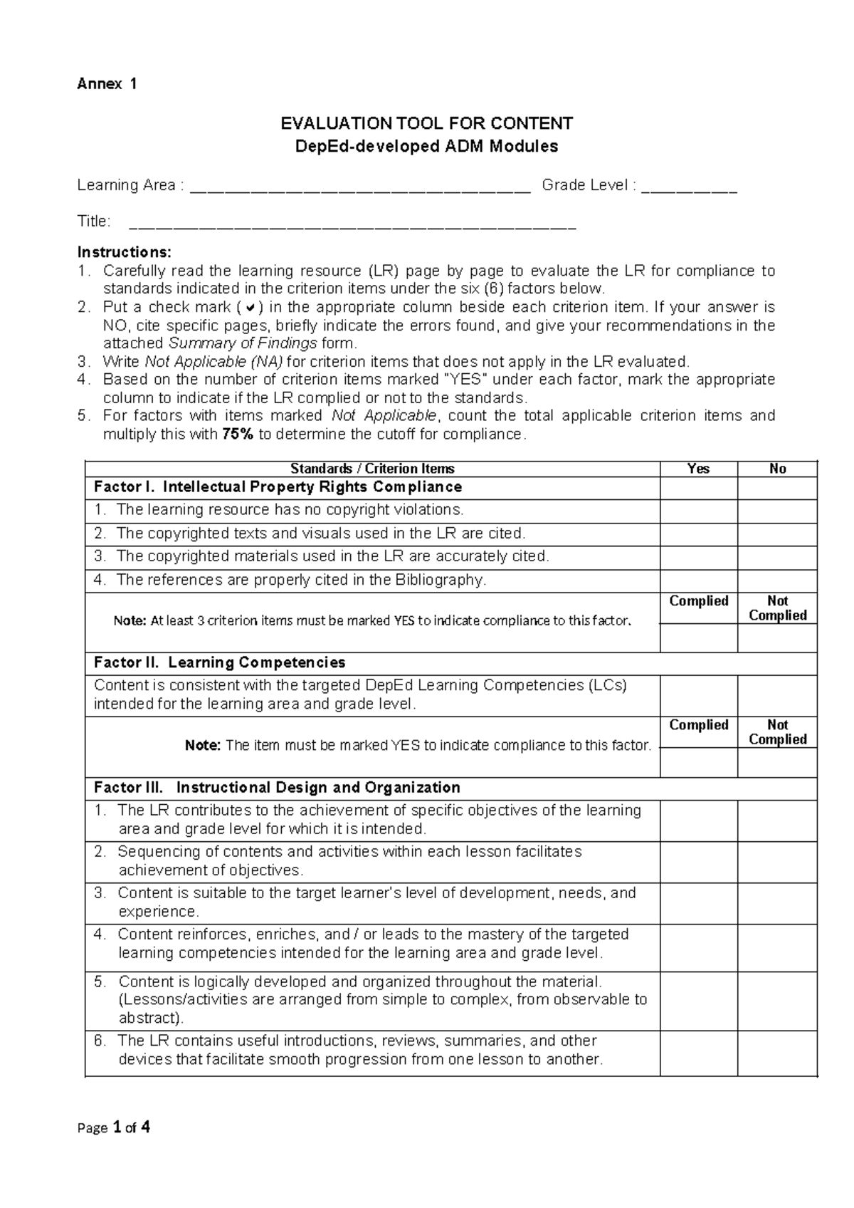 1 - Understanding Tool Types: Recognize different types of hand tools ...