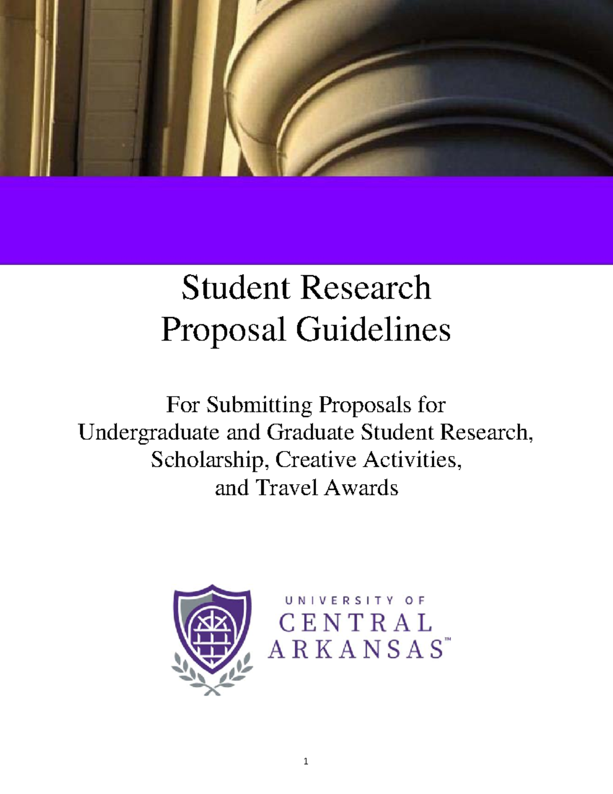 Student Research Proposal - Student Research Proposal Guidelines For ...