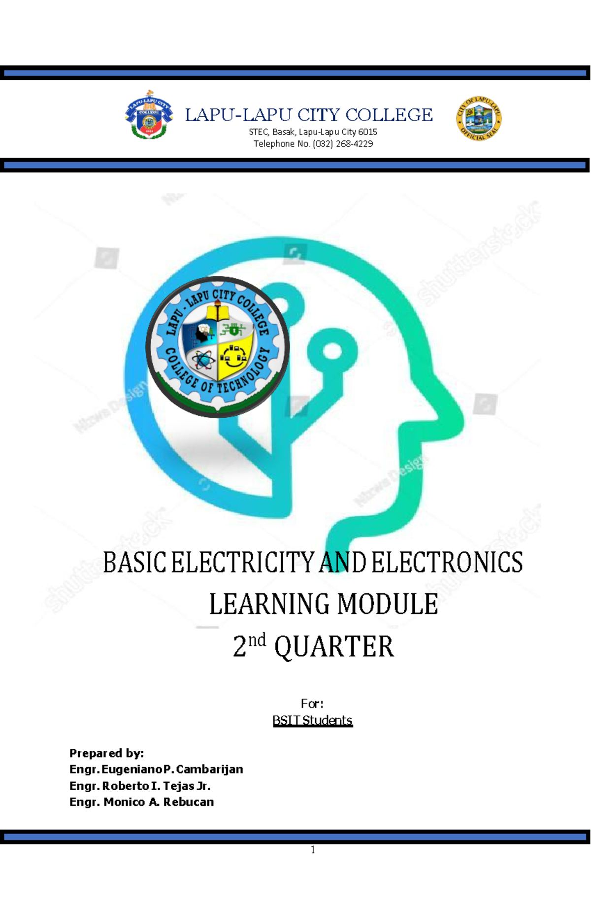 2.Basic Electricity and Elefctonics Module 2 - BASIC ELECTRICITY AND ...