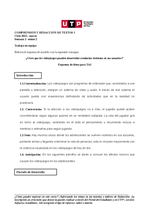 Semana 01 - Documentos - Practica el parafraseo - INVESTIGACIÓN ...