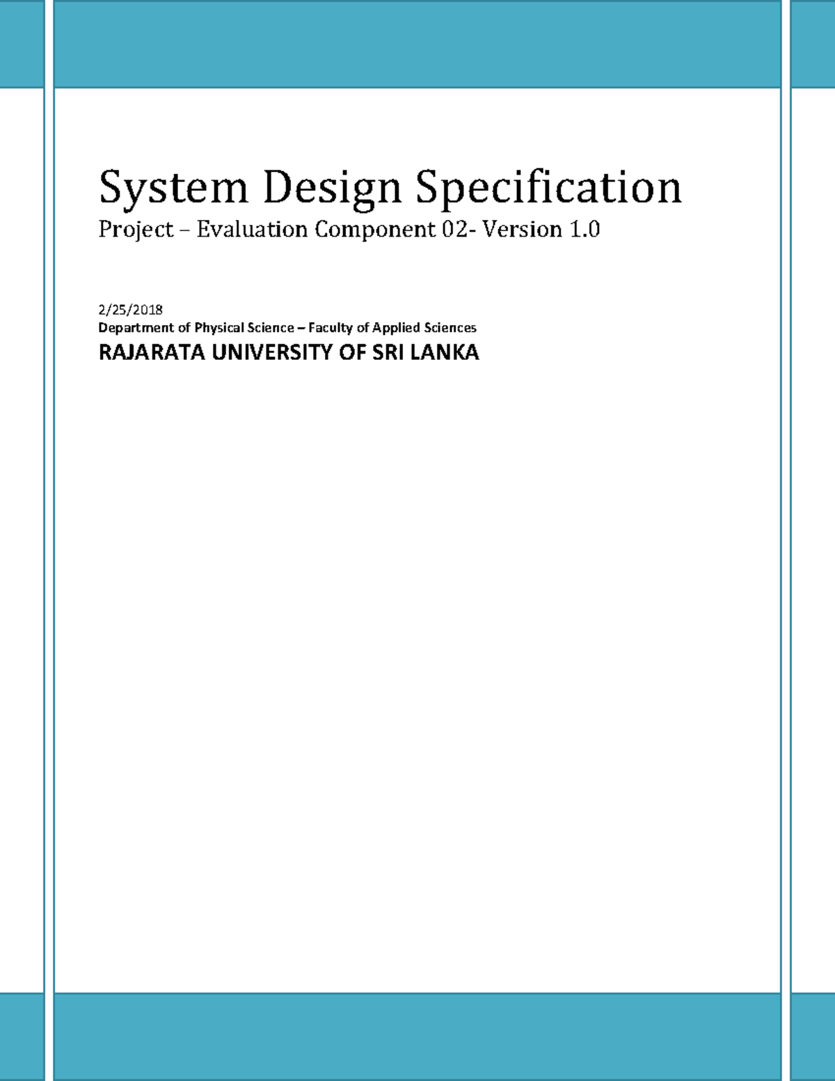 SDS-Guideline - custom-notes - System Design Specification Project ...