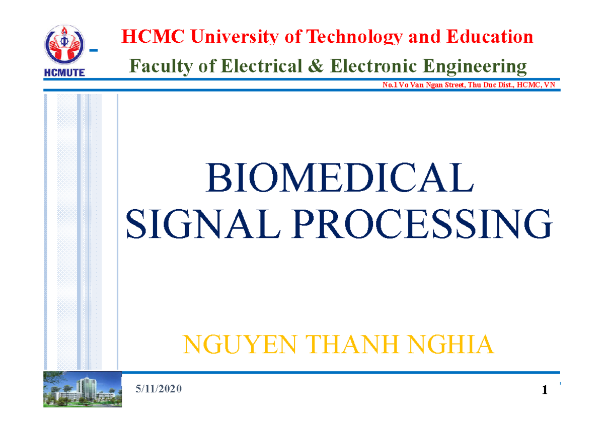 1 Chapter 1 - Biomedical Signal Processing Basis Theory - New - No Vo ...