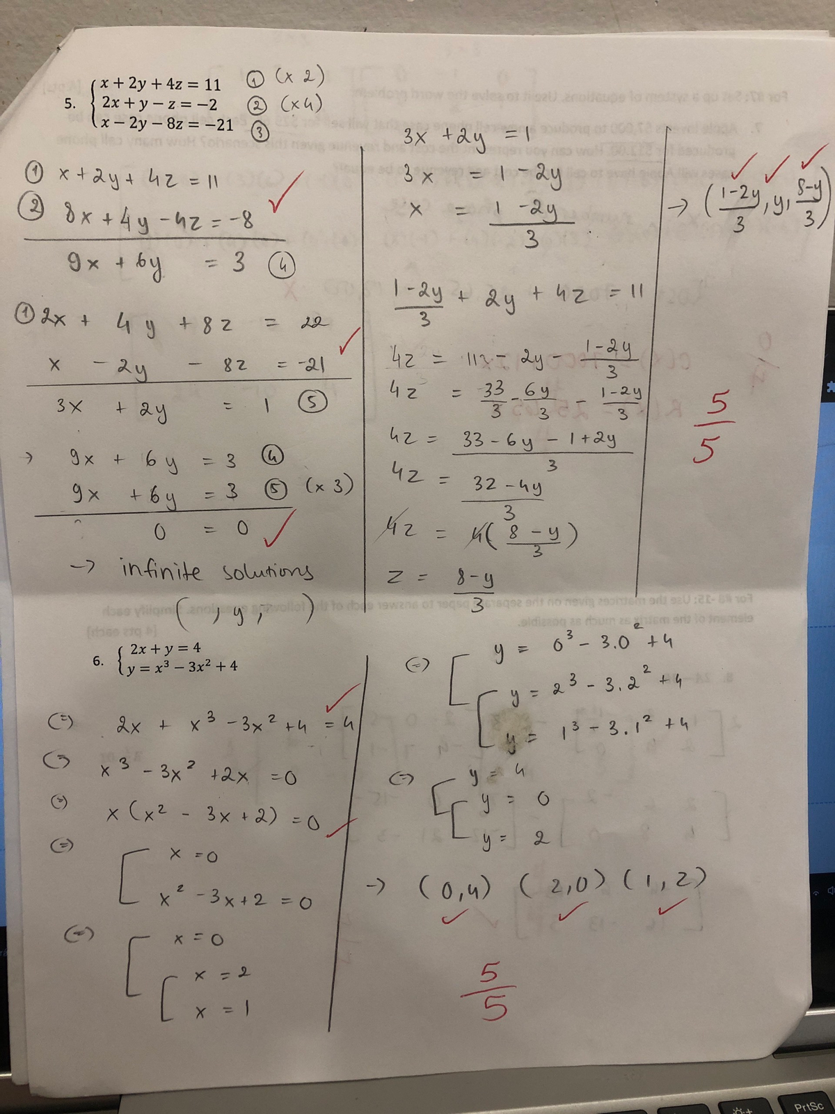 Systems of Equations and Matrices - Studocu