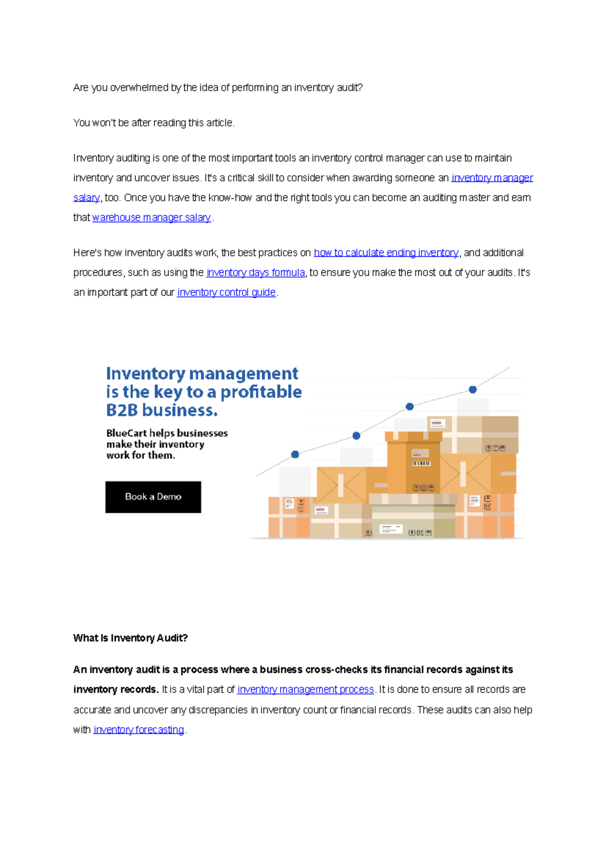 INventory Audit - Are you overwhelmed by the idea of performing an ...