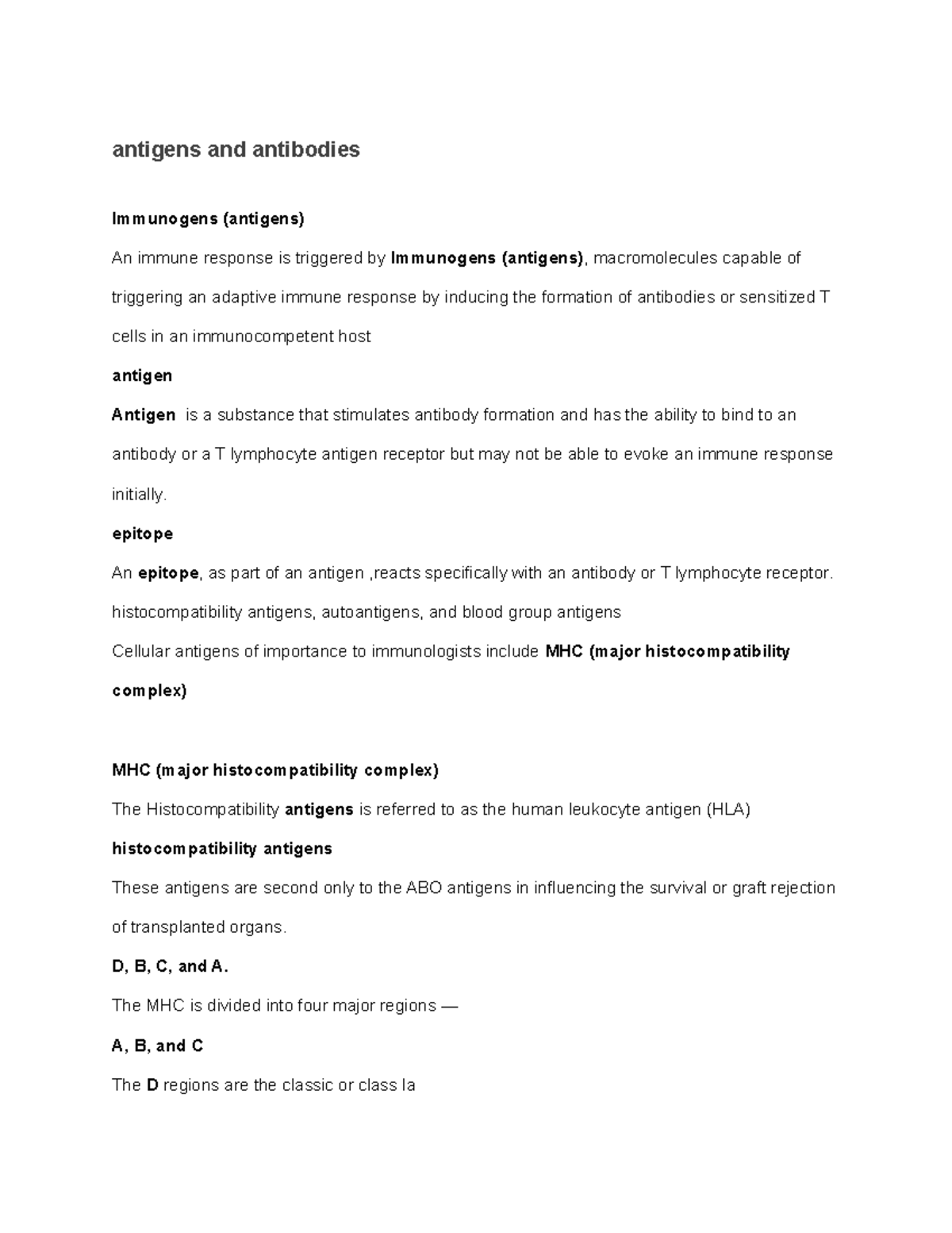 IS- Reviewer - ImmunoSero - antigens and antibodies Immunogens ...