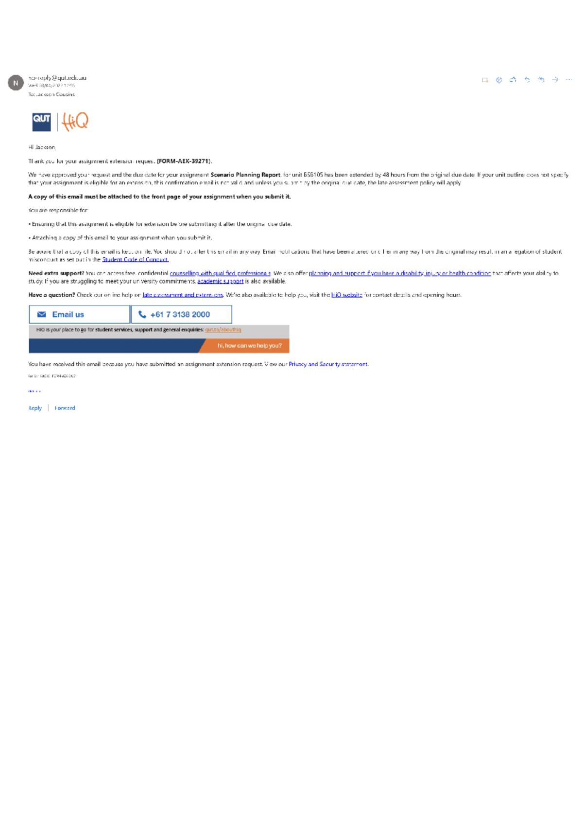 Scenario Planning Report BSB105 - 24/04/ Word count: [1,380] South Bank ...