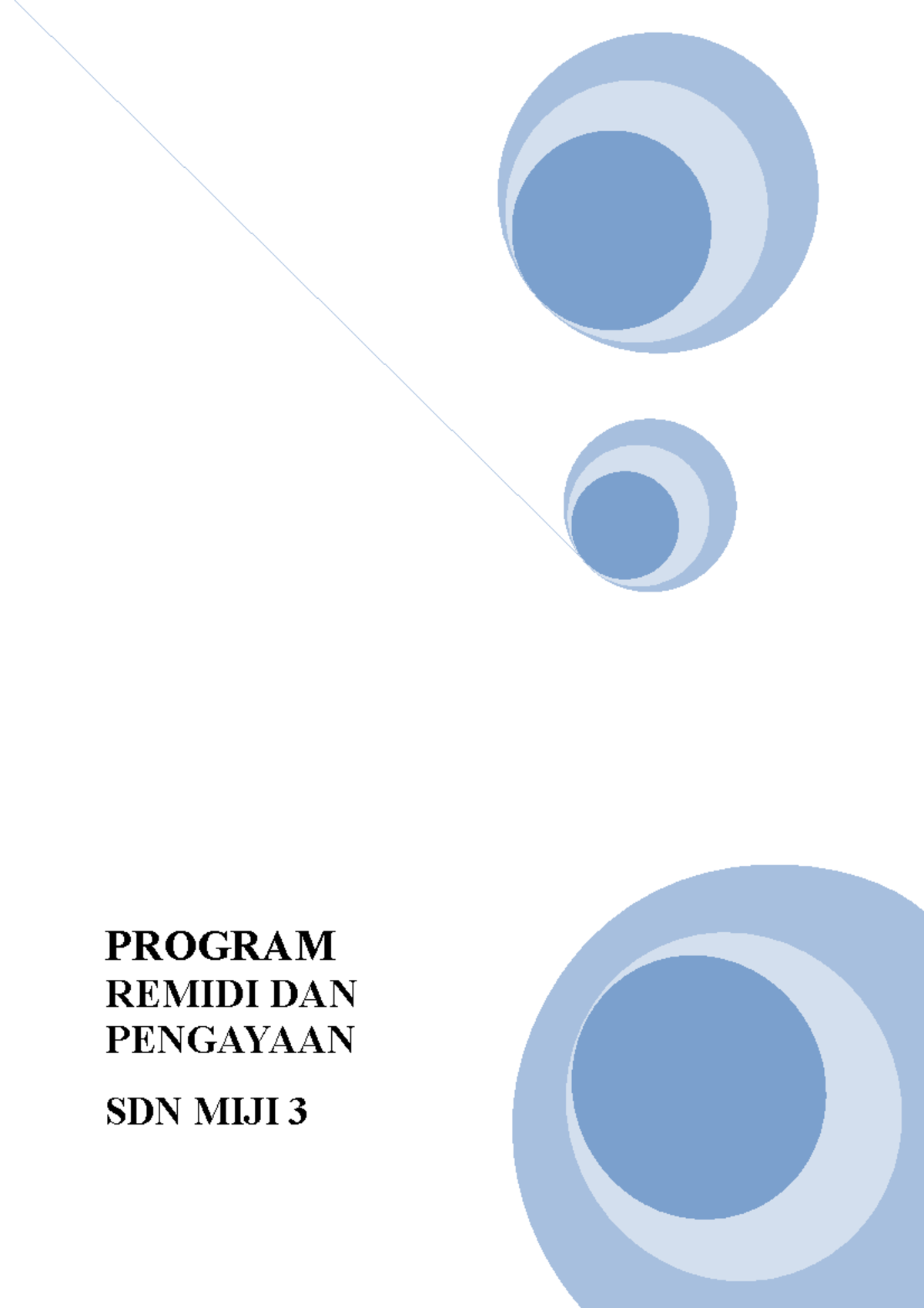Program Remidi - Pendidikan Guru Sekolah Dasar - Studocu