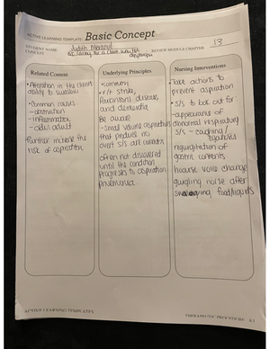 IPA #1 - Intrapersonal Analysis - INTERPERSONAL PROCESS ANALYSIS ...