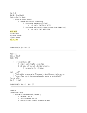 Truth Tables 101 - Notes from Prof. Armstrong's class. These are walk ...