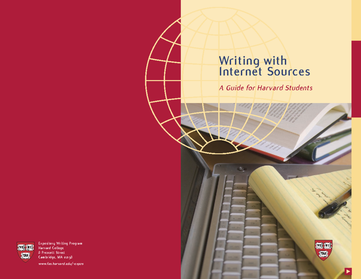 Writing with internet sources-harvard - W Writing with Internet Sources ...