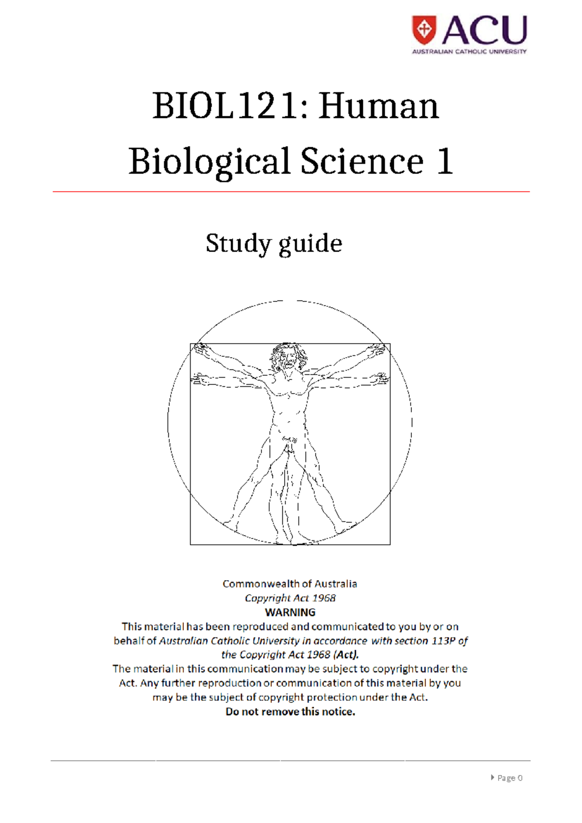BIOL121 study guide and TLOS student 202460 - BIOL121: Human Biological ...