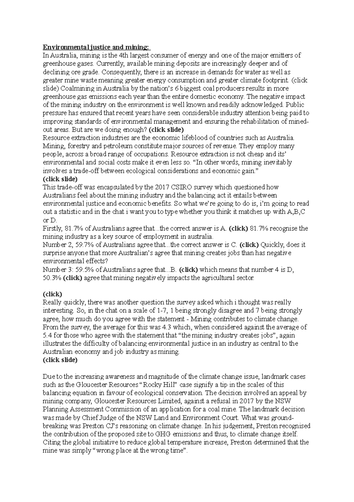Environmental justice and mining - Currently, available mining deposits ...