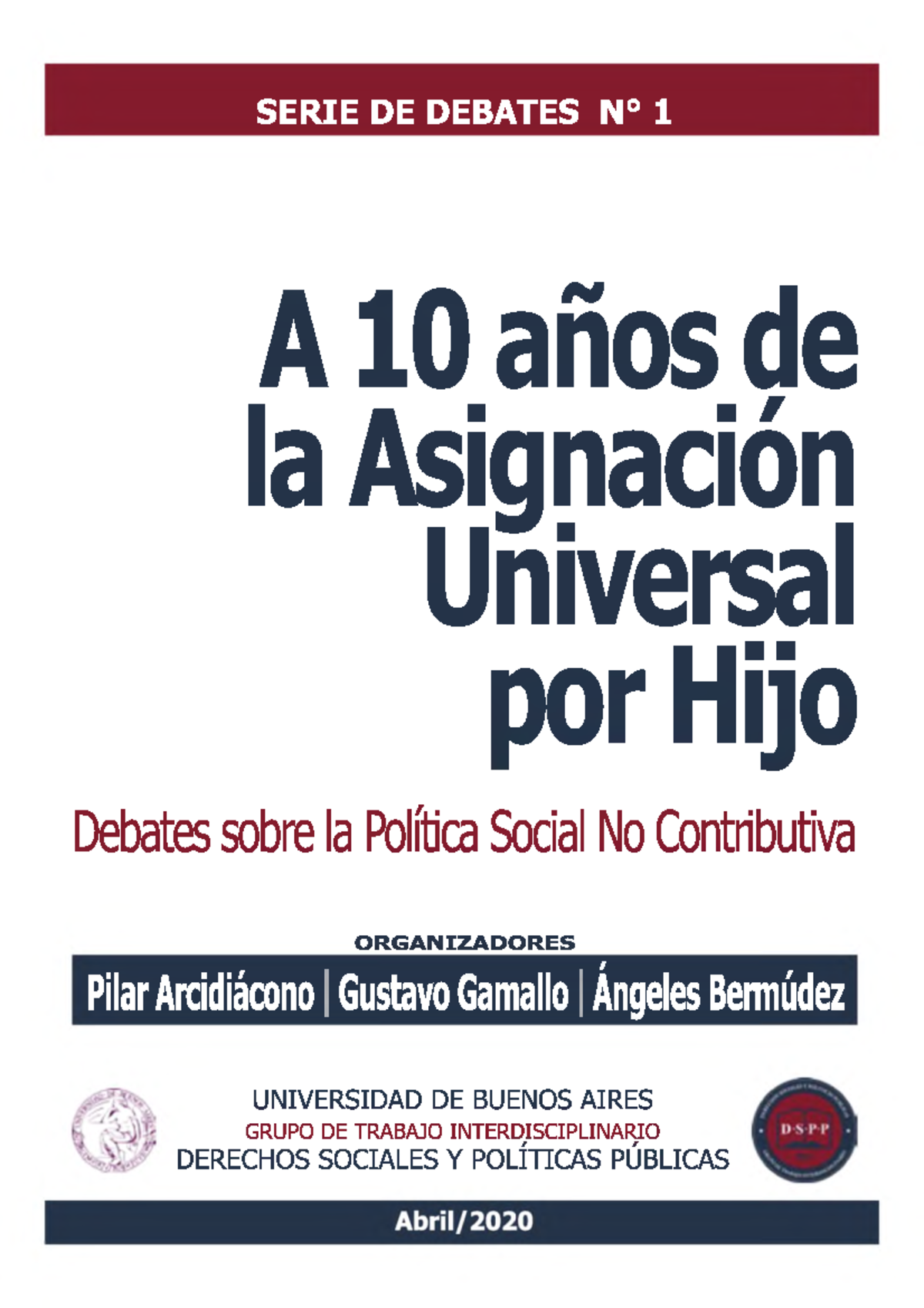 Micha, A. (2020). Significados y apropiaciones de la Asignación ...