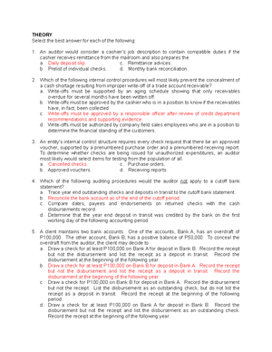 Accounting - Correction of Errors - Quizzers and Solutions - Correction of Errors Quizzers and ...