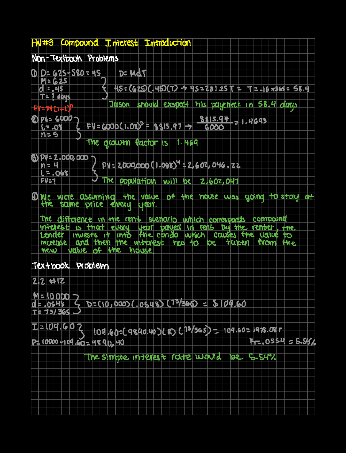 Homework 3 Compound Interest Introduction 01 640 106 Studocu