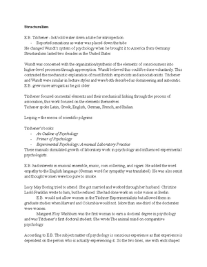 Chapter One - The material covers book content and lecture content ...