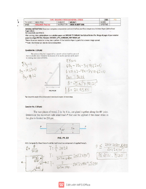 Axial Deformation lecture one problem solving - SOLVED PROBLEMS AXIAL ...
