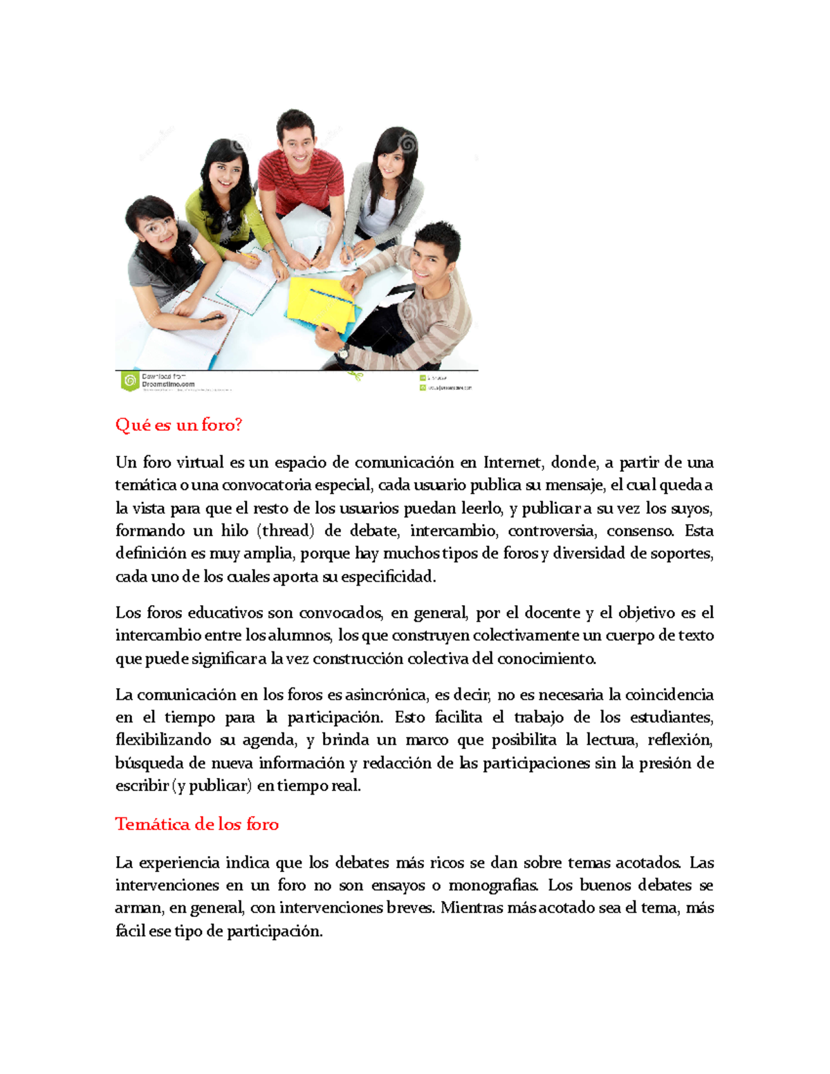 Que Es Un Foro Qu Es Un Foro Un Foro Virtual Es Un Espacio De