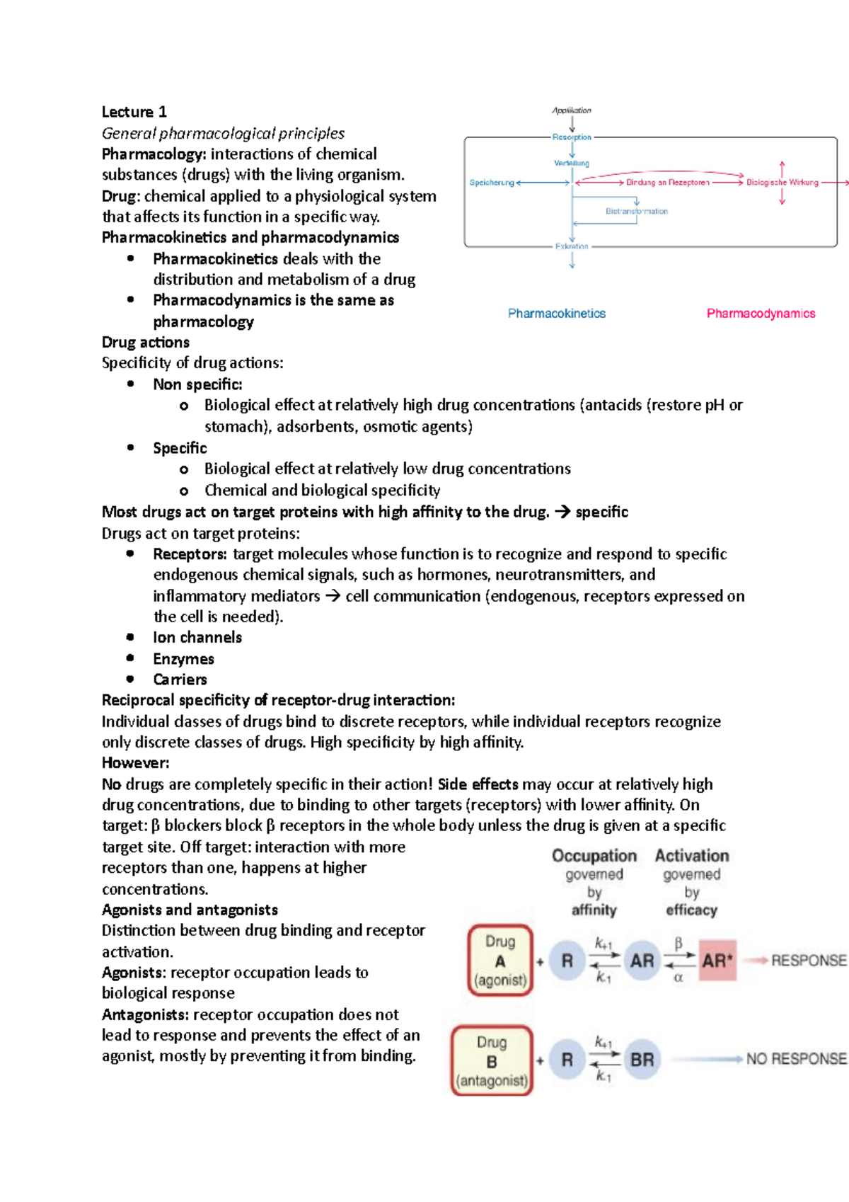 Pharmaceutical analysis A summary, all lecture notes - Lecture 1 ...
