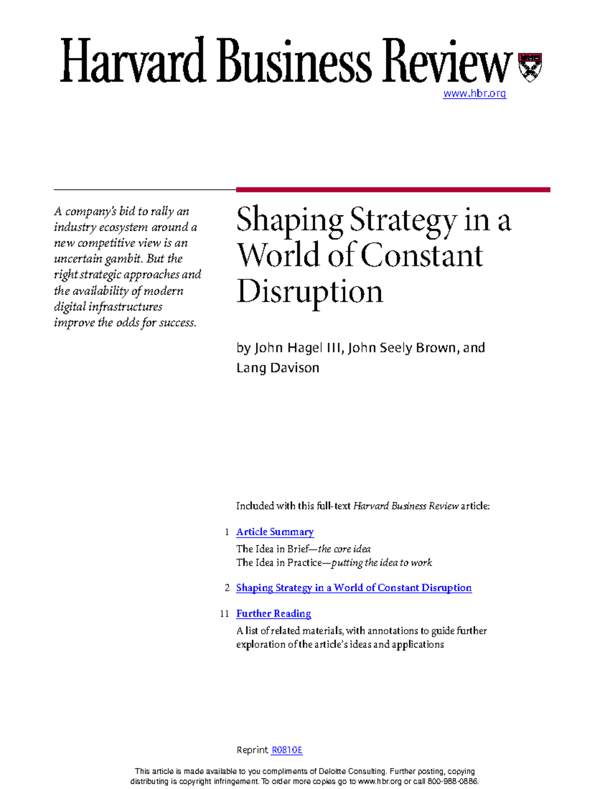 Shaping Strategy - Copy - This article is made available to you ...