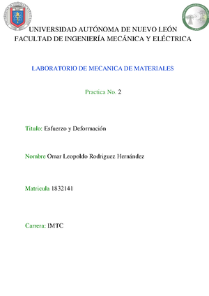 Actividad 1 Materiales Refractarios Parte I - UNIVERSIDAD AUT”NOMA DE NUEVO LE”N FACULTAD DE ...